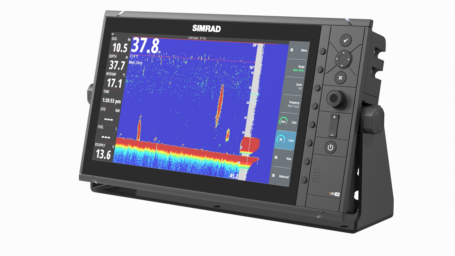 3D Simrad S2016 Echo Sounder - TurboSquid 1627946