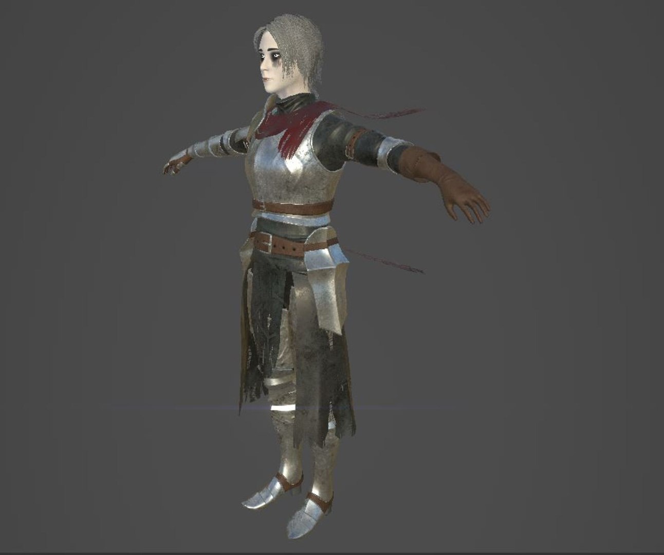 3D Corrupted Knight Low-poly - TurboSquid 1809811