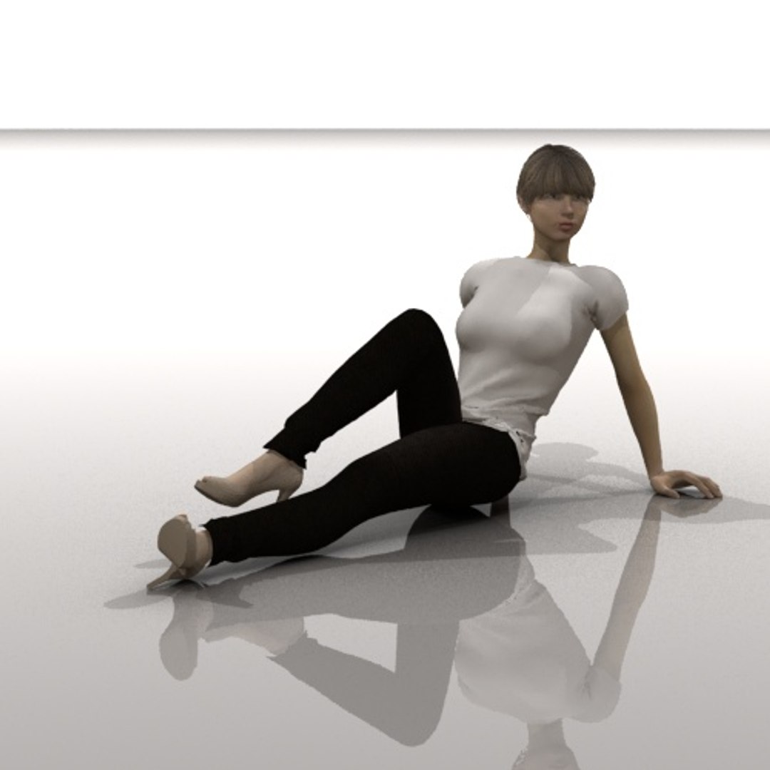 alice woman 3d model