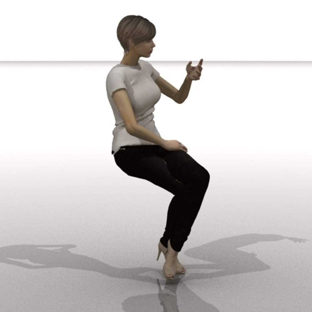 alice woman 3d model