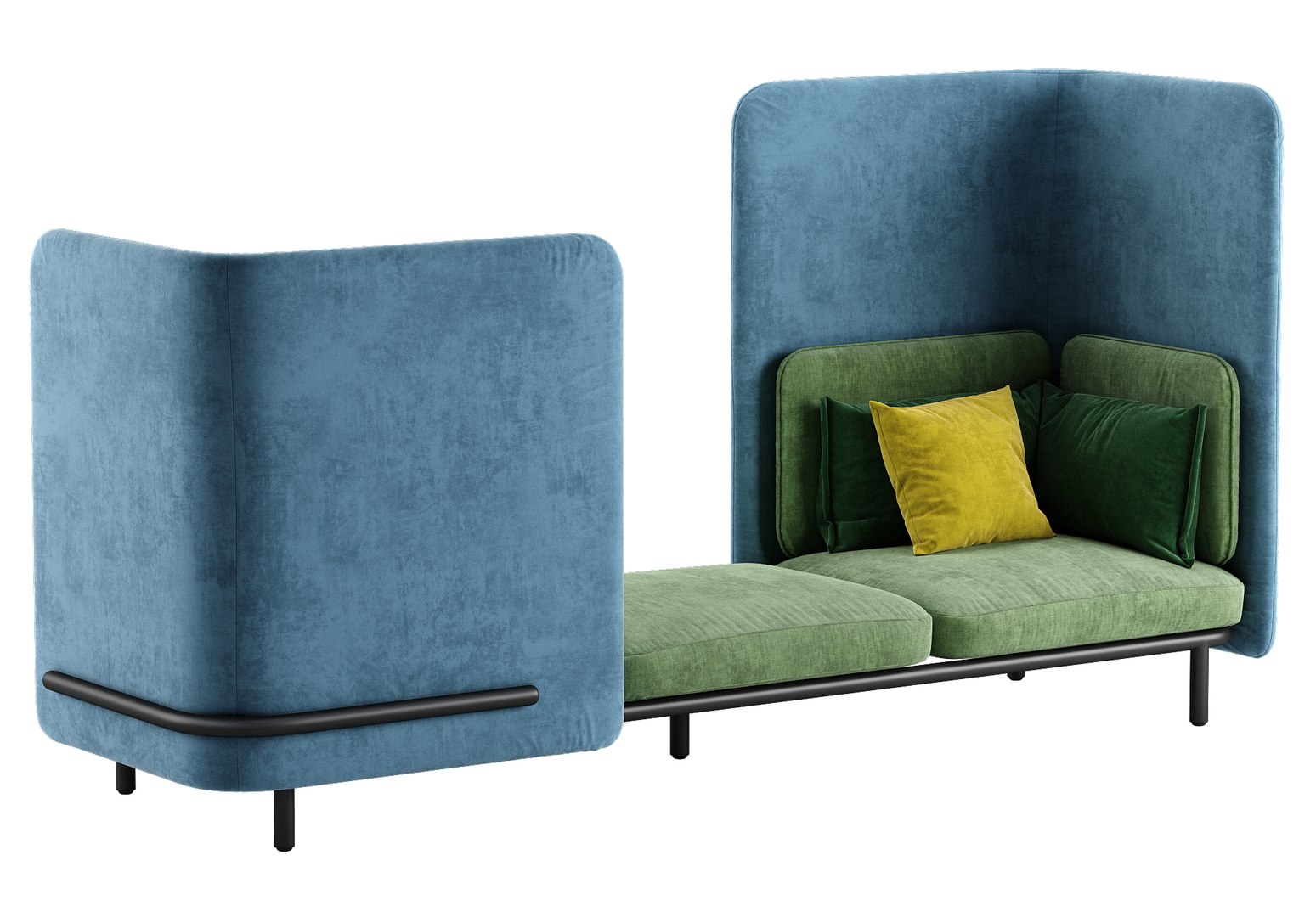 Buzzi Sofa 3D - TurboSquid 1435235