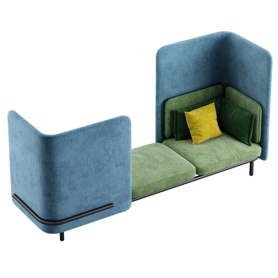 Buzzi Sofa 3D - TurboSquid 1435235