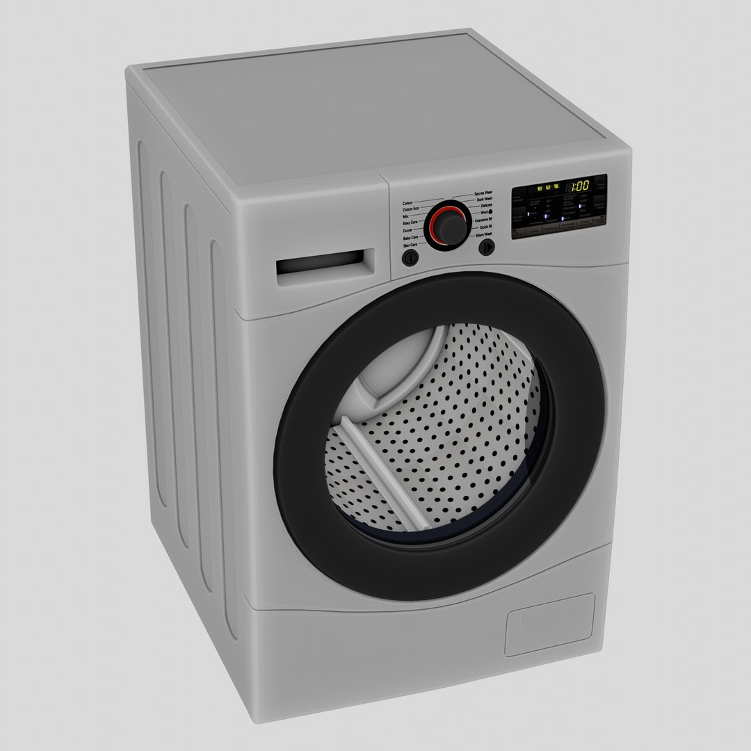 WASHER-DRYER 3D Model - TurboSquid 2324336