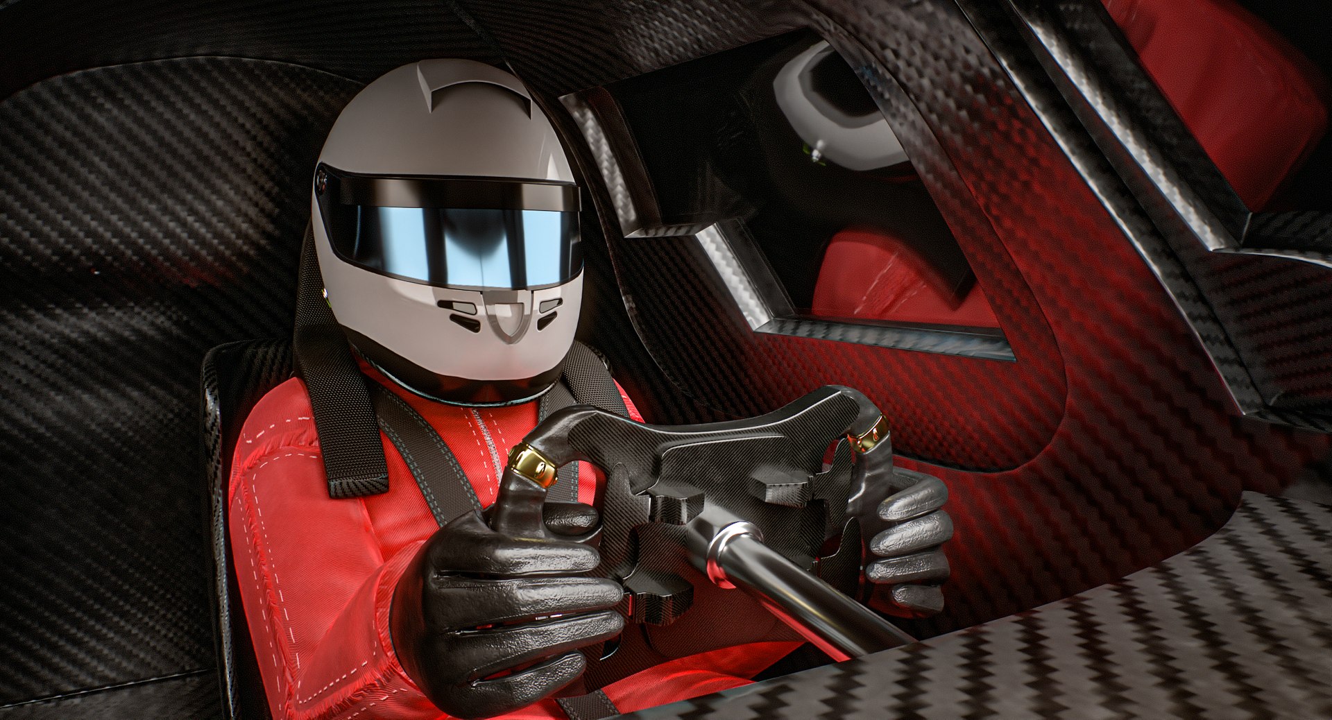 Cadillac V-LMDh Hypercar Season 2023 Model - TurboSquid 1979092