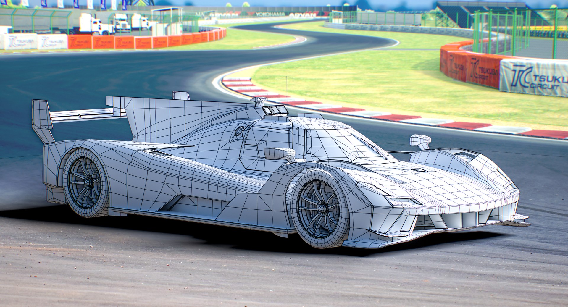 Cadillac V-LMDh Hypercar Season 2023 model - TurboSquid 1979092