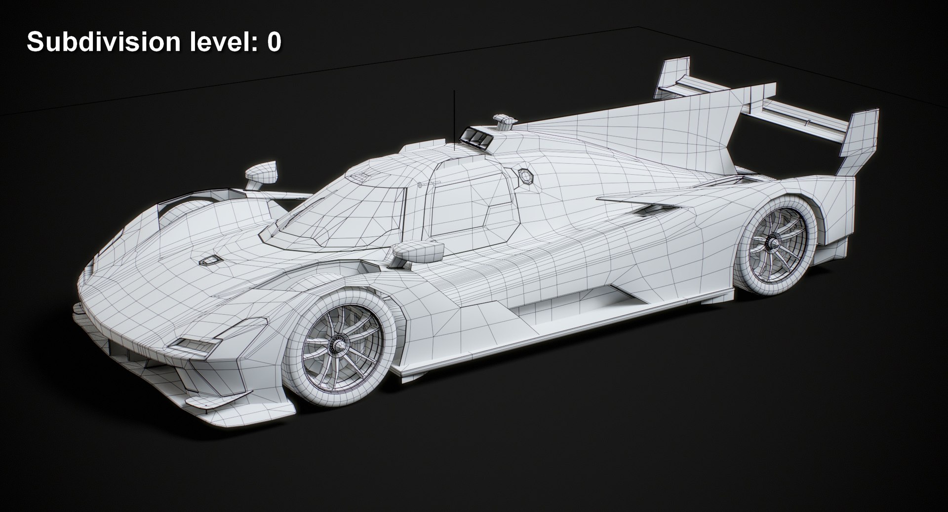 Cadillac V-LMDh Hypercar Season 2023 Model - TurboSquid 1979092