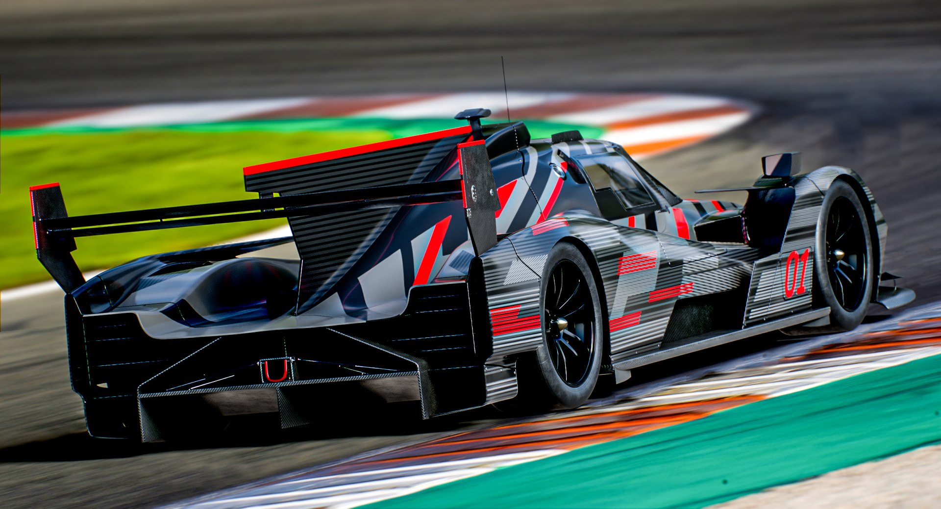 Cadillac V-LMDh Hypercar Season 2023 model - TurboSquid 1979092