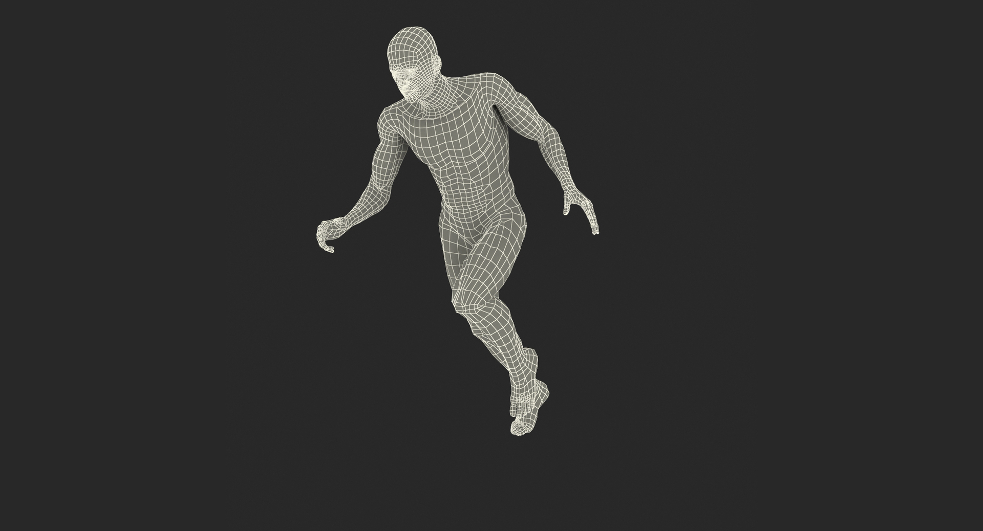 3D Running Man Muscles Anatomy - TurboSquid 1236288