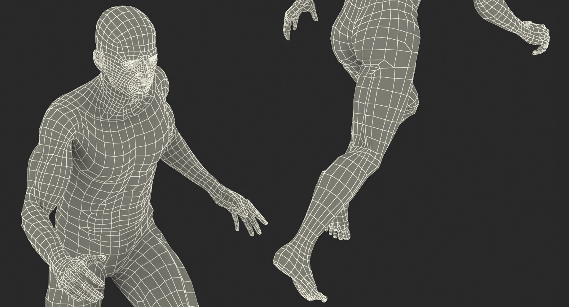 3D Running Man Muscles Anatomy - TurboSquid 1236288