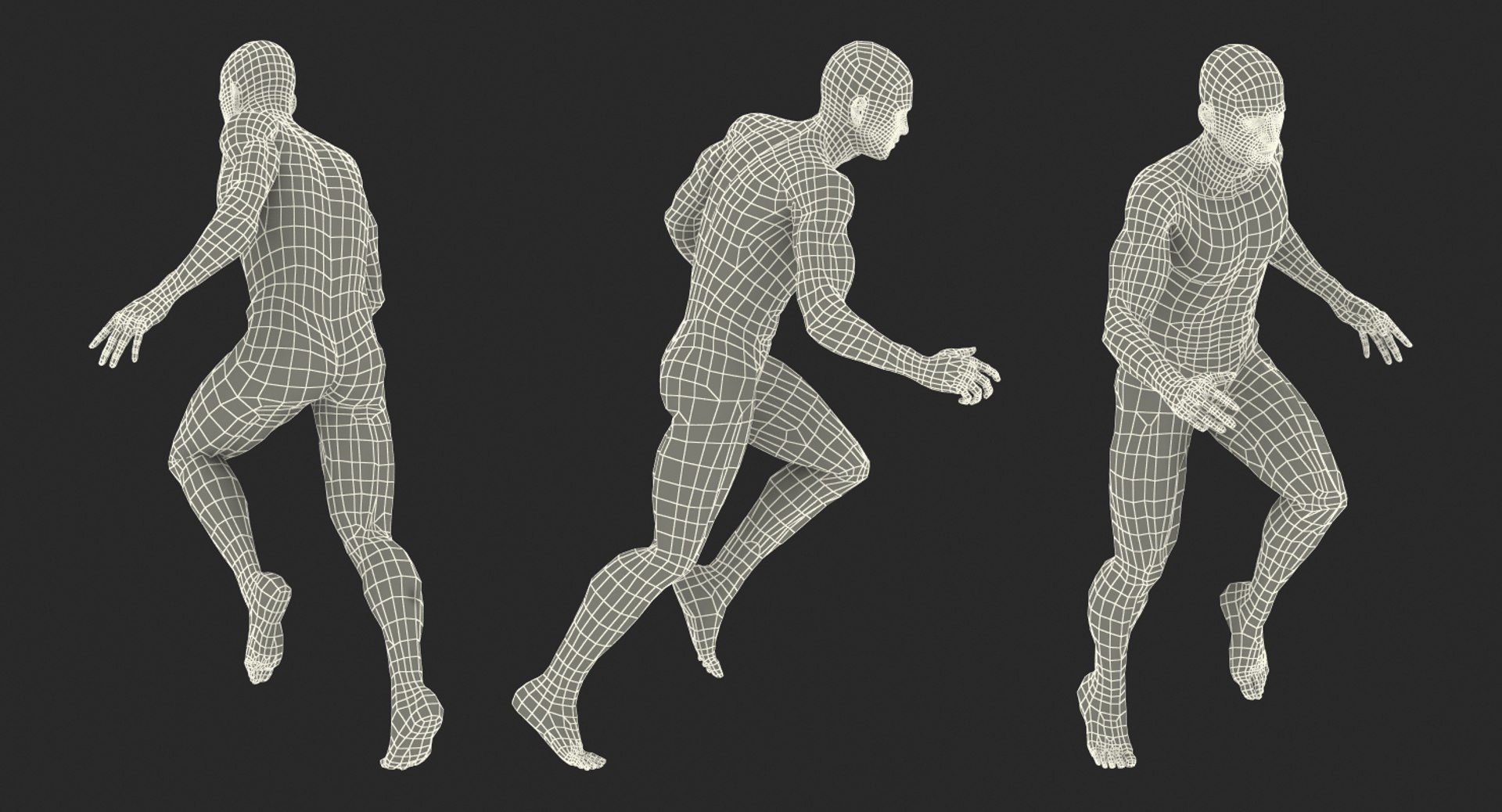 3D Running Man Muscles Anatomy - TurboSquid 1236288