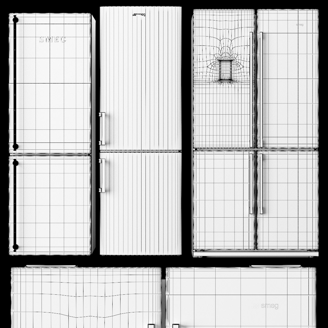 3D Set 63 Kitchen Appliances Model - TurboSquid 1475699