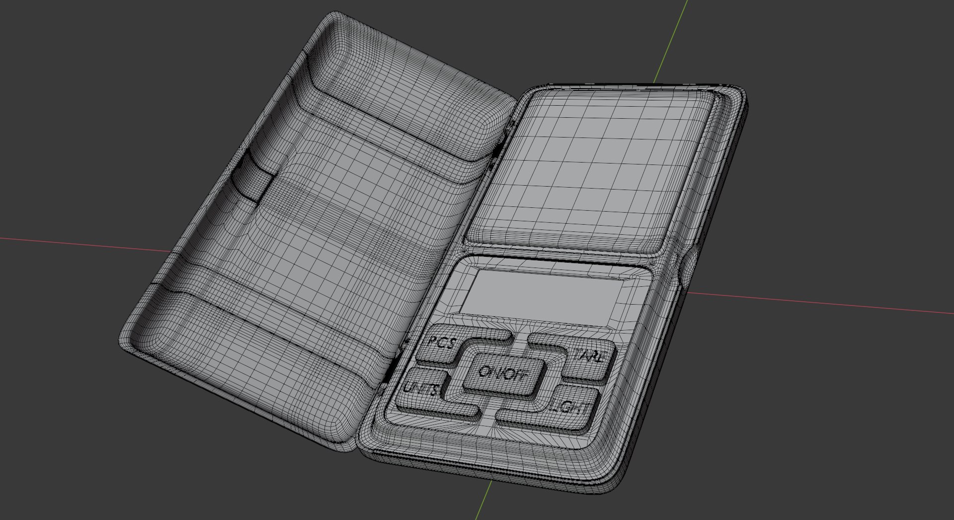 3D Model Pocket Precision Scale - TurboSquid 1966639
