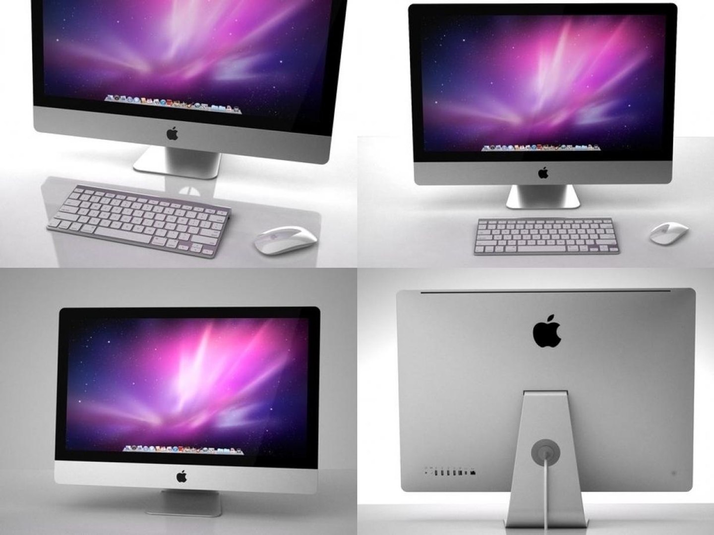3D Imac Apple Model - TurboSquid 1189500