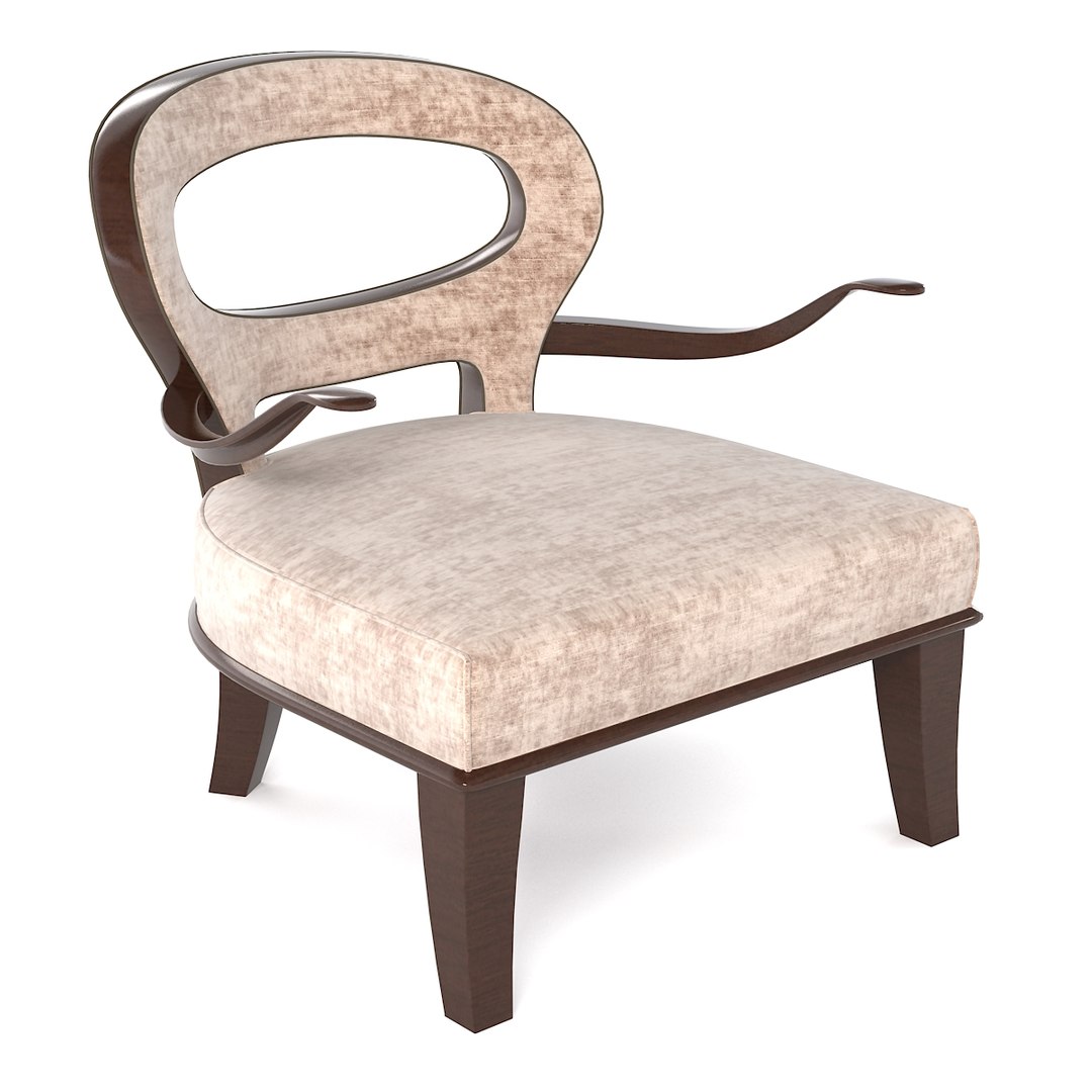 promemoria roka armchair 3d model