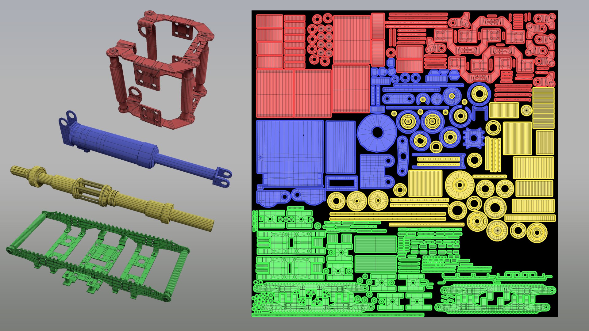 3D Mechanical Parts Model - TurboSquid 1378956