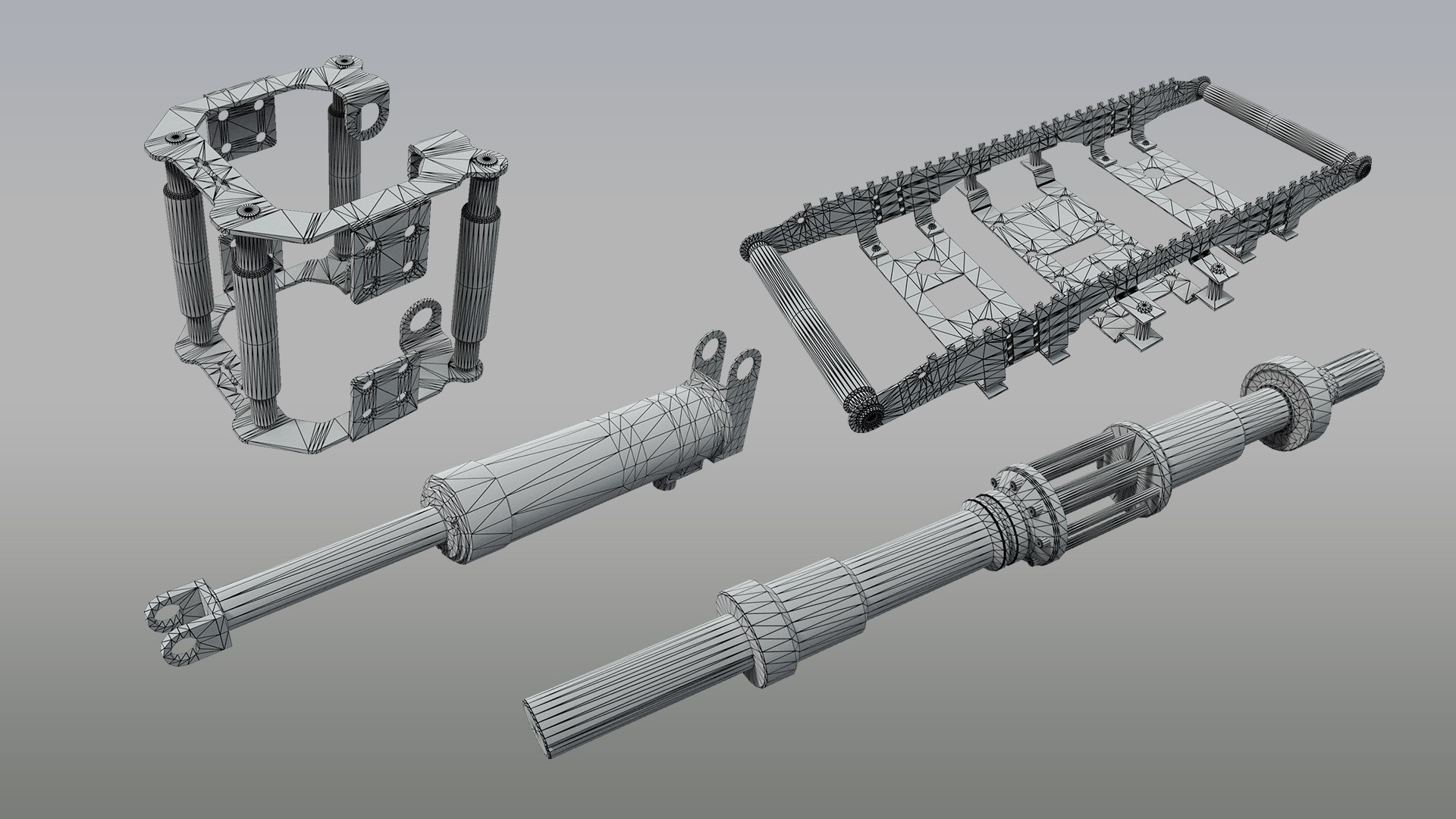 3D Mechanical Parts Model - TurboSquid 1378956