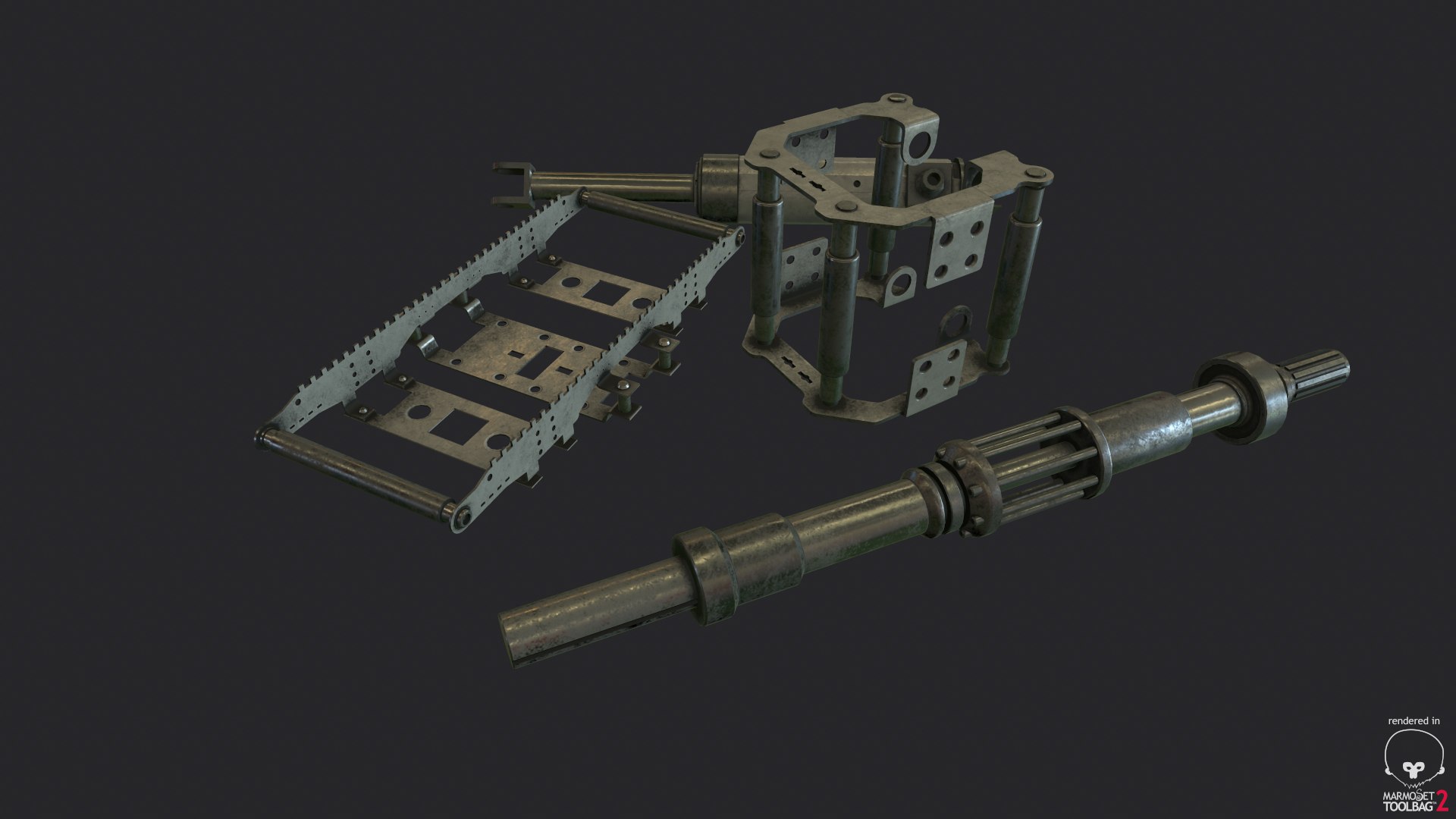 3D Mechanical Parts Model - TurboSquid 1378956