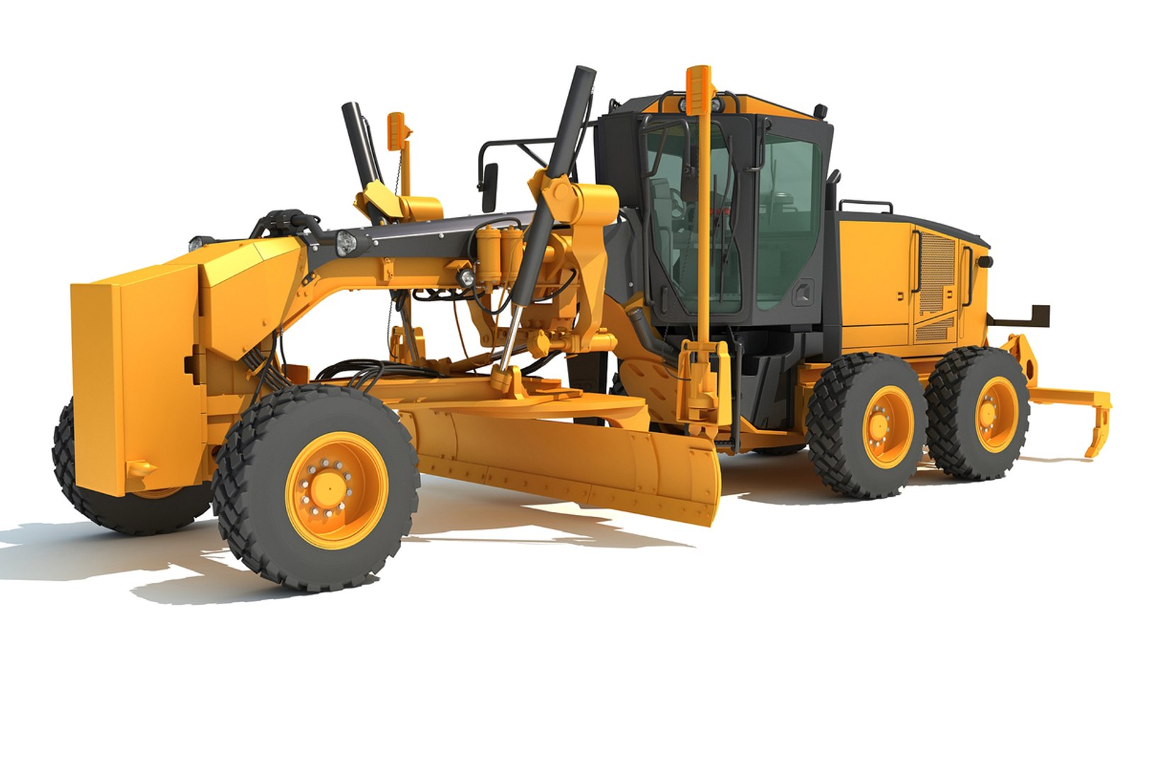 3D Heavy Construction Machinery Collection Model - TurboSquid 1872739