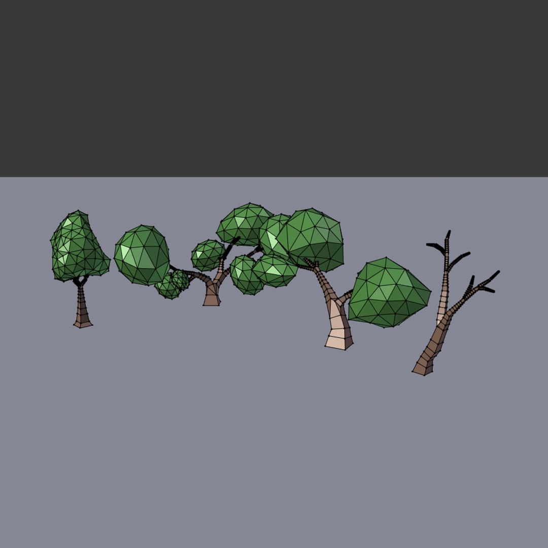 Polly Tree 3D - TurboSquid 1274681