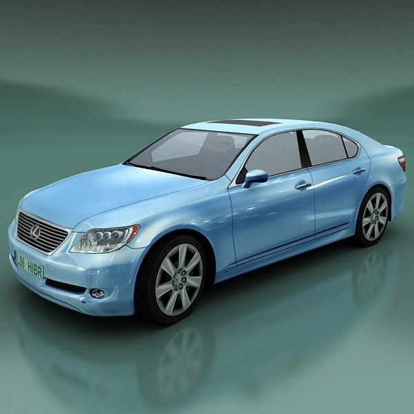 3ds max lexus ls 600