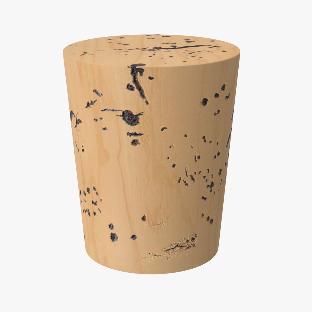 3 Corks 3d Model