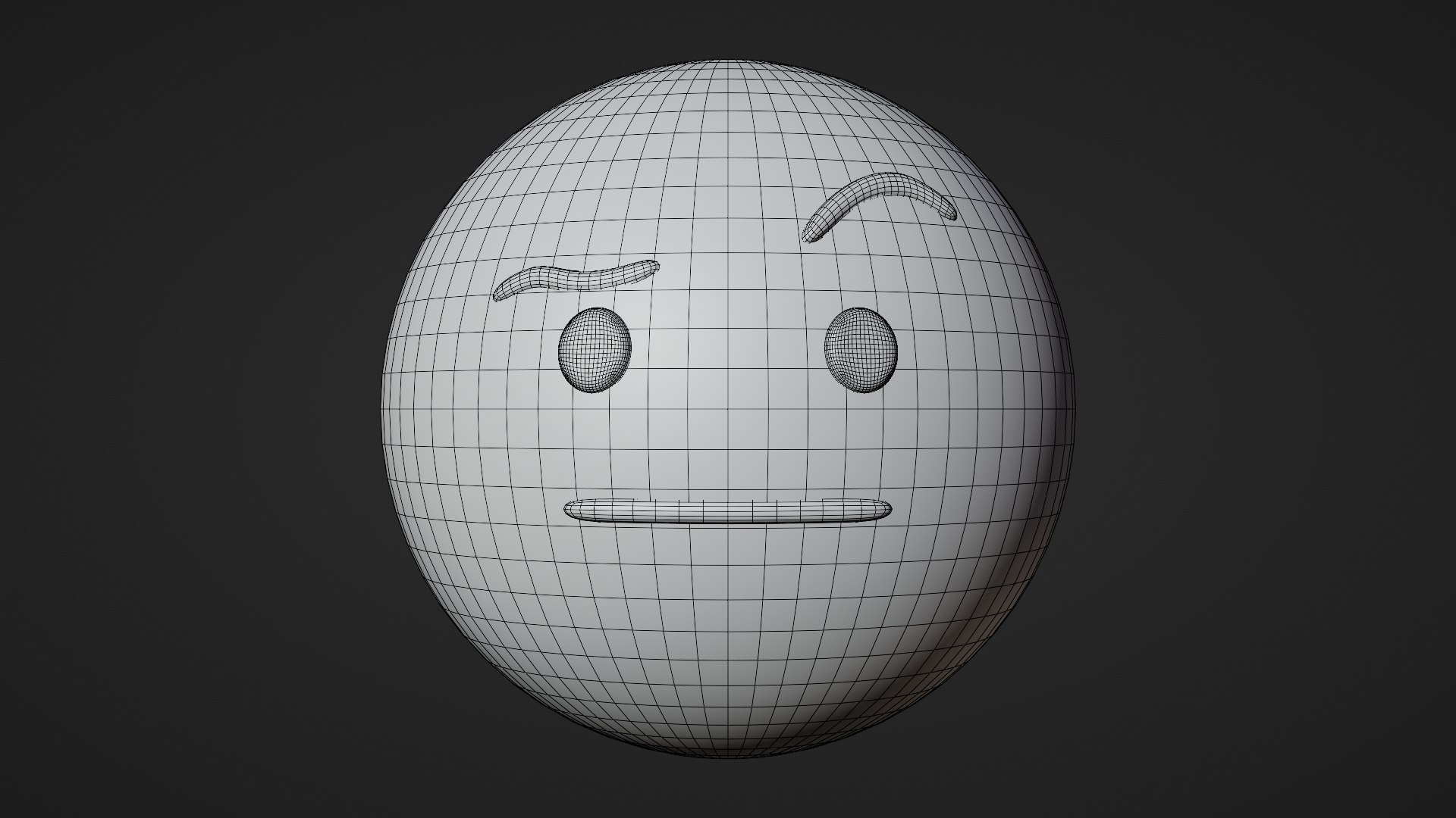 3D Questioning Face Emoticon Emoji Or Smiley Model - TurboSquid 2196179