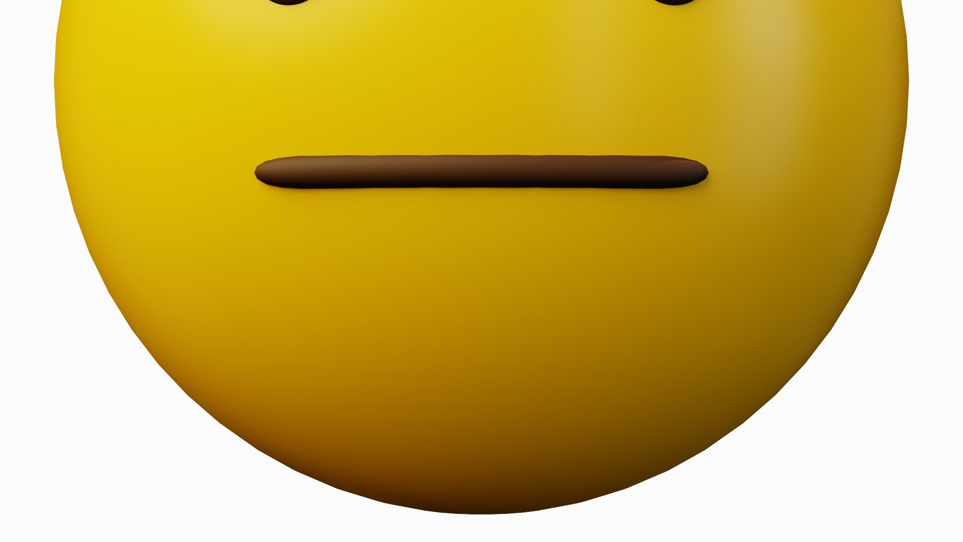 3D Questioning Face Emoticon Emoji Or Smiley Model - TurboSquid 2196179