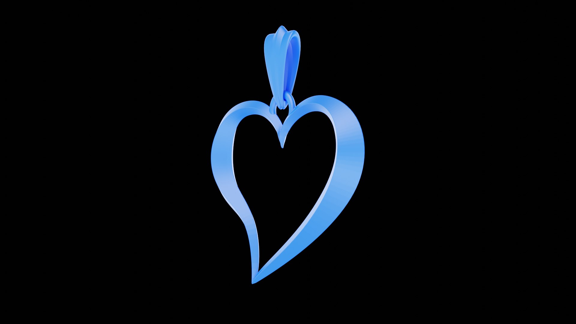 Heart Pendant 3D Print Model 3D Print Model 3D - TurboSquid 1958670