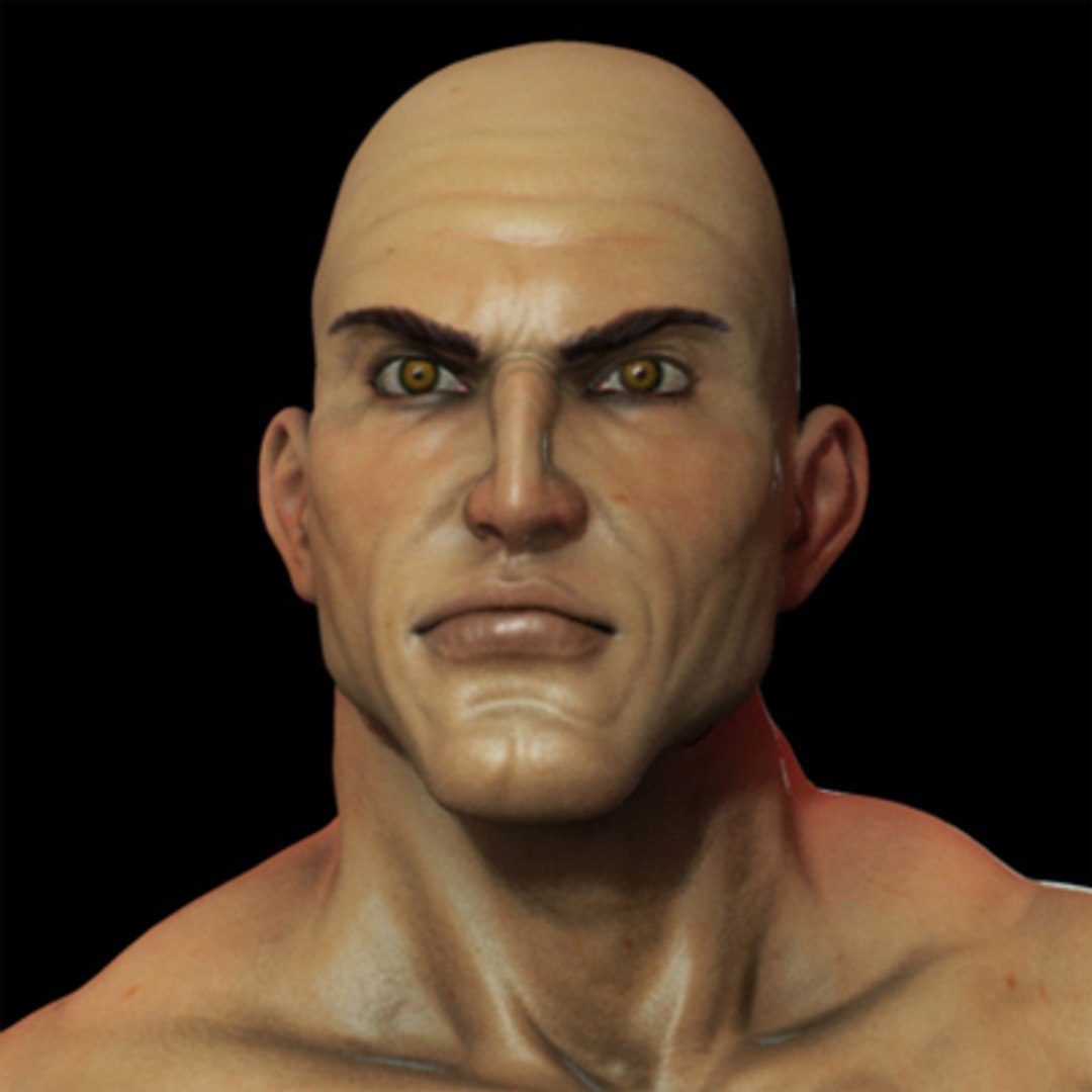 3d Model Jax Male Character Upper
