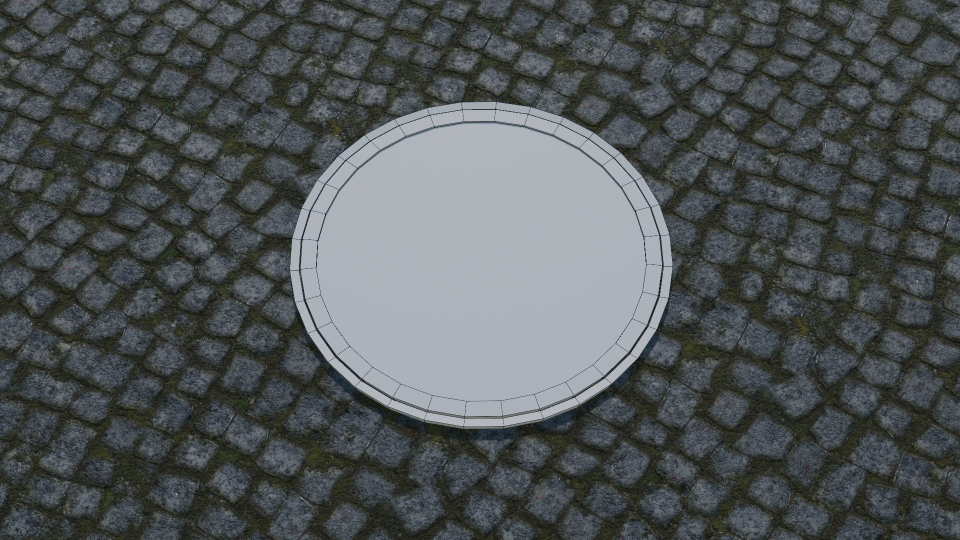 Manhole Cover 3D - TurboSquid 2434588