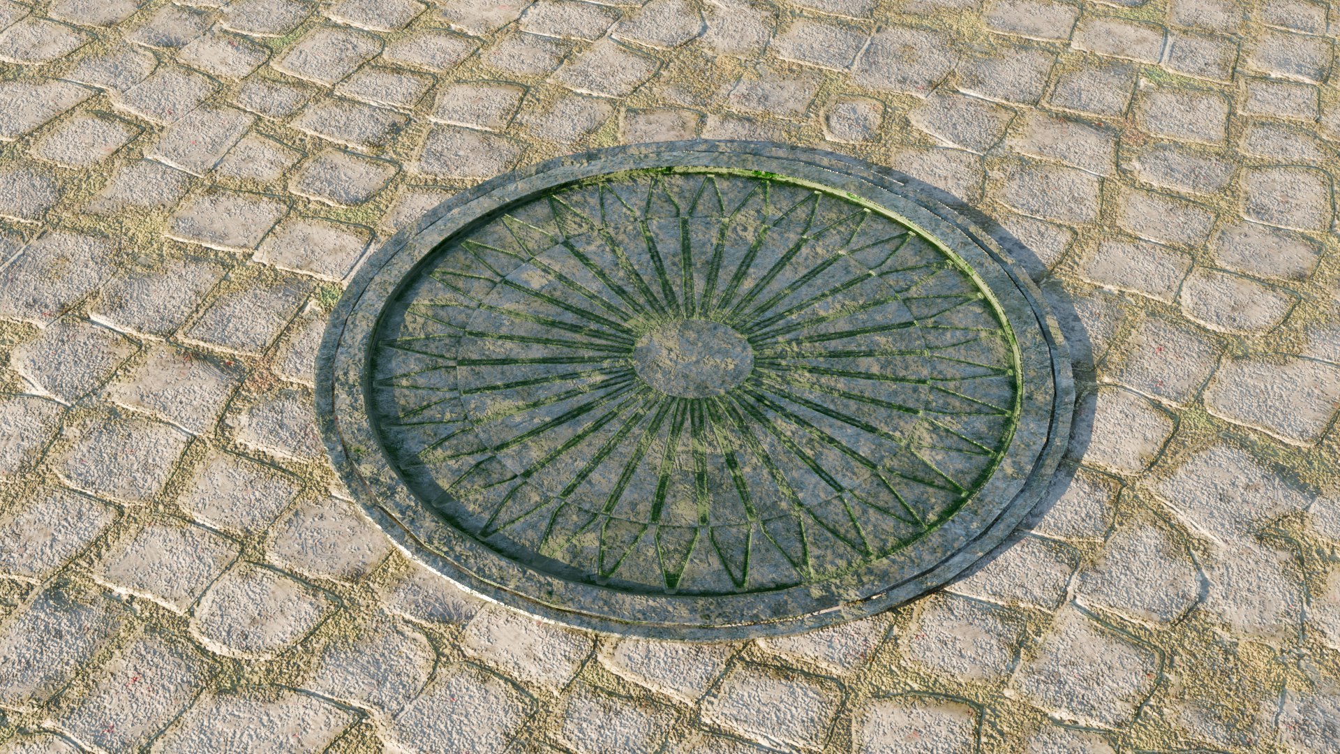 Manhole Cover 3D - TurboSquid 2434588