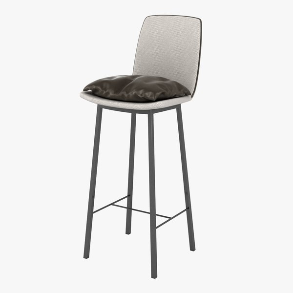 Kff lhasa bar stool 3D - TurboSquid 1178448