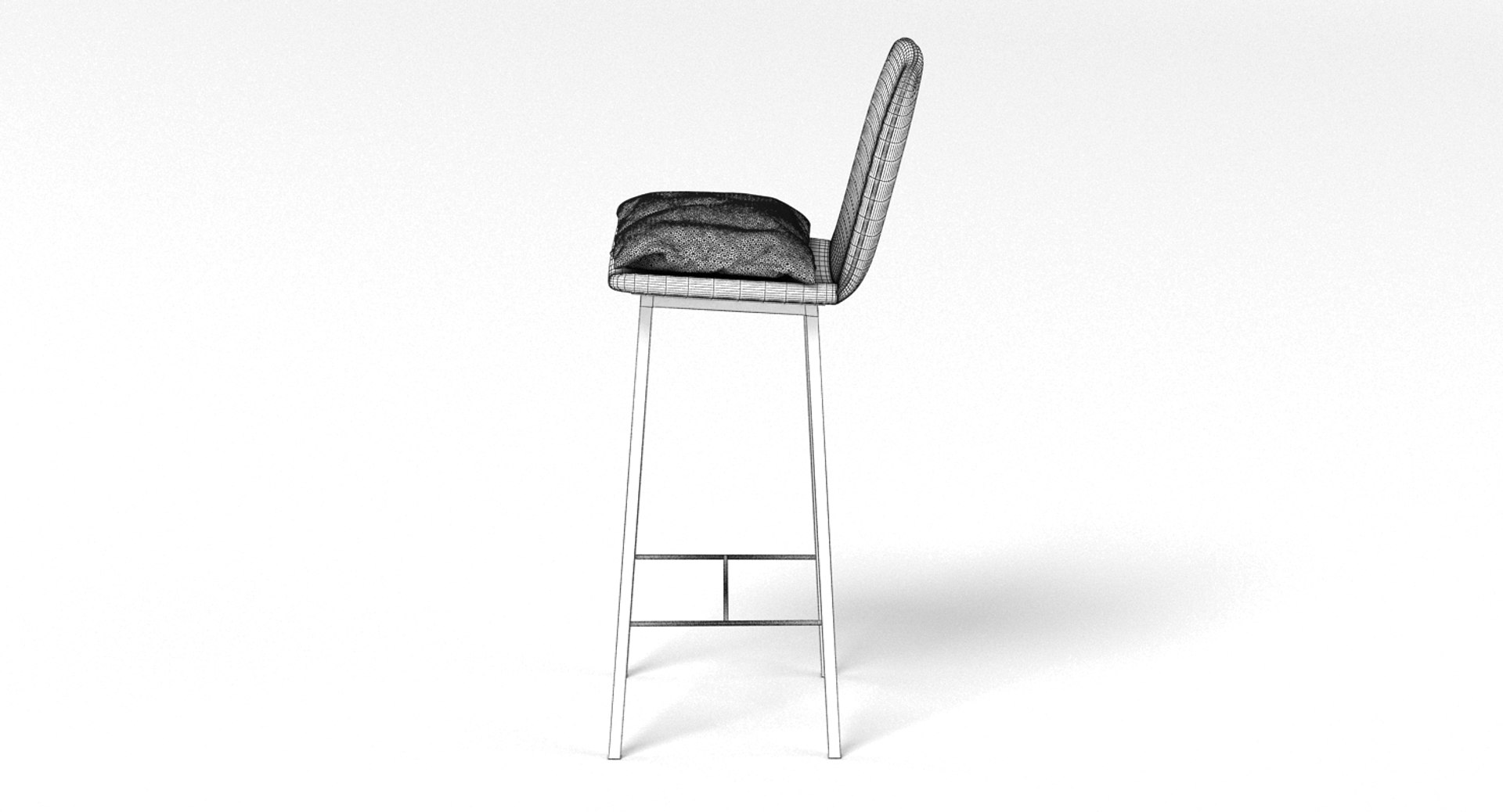 Kff lhasa bar stool 3D - TurboSquid 1178448