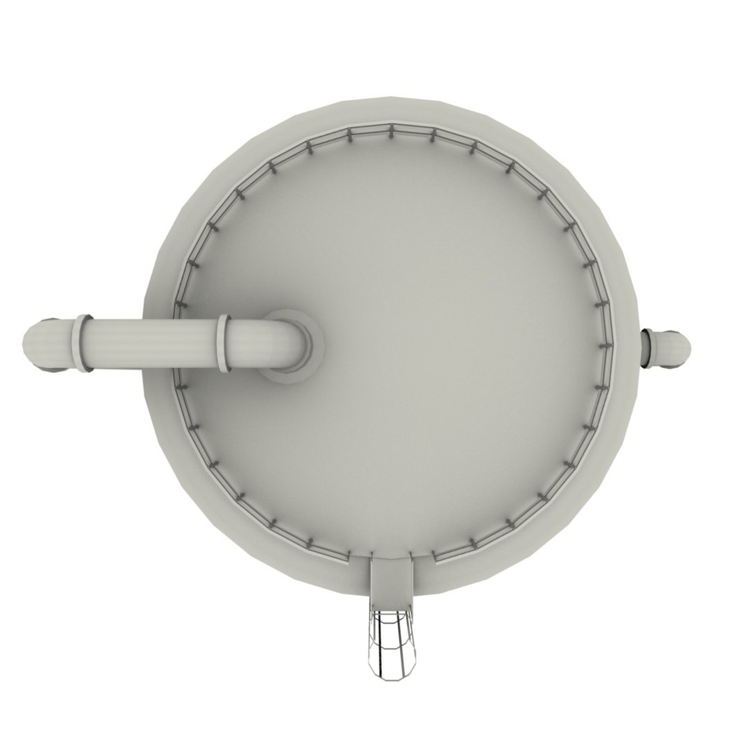 Industrial Tank 3d Model