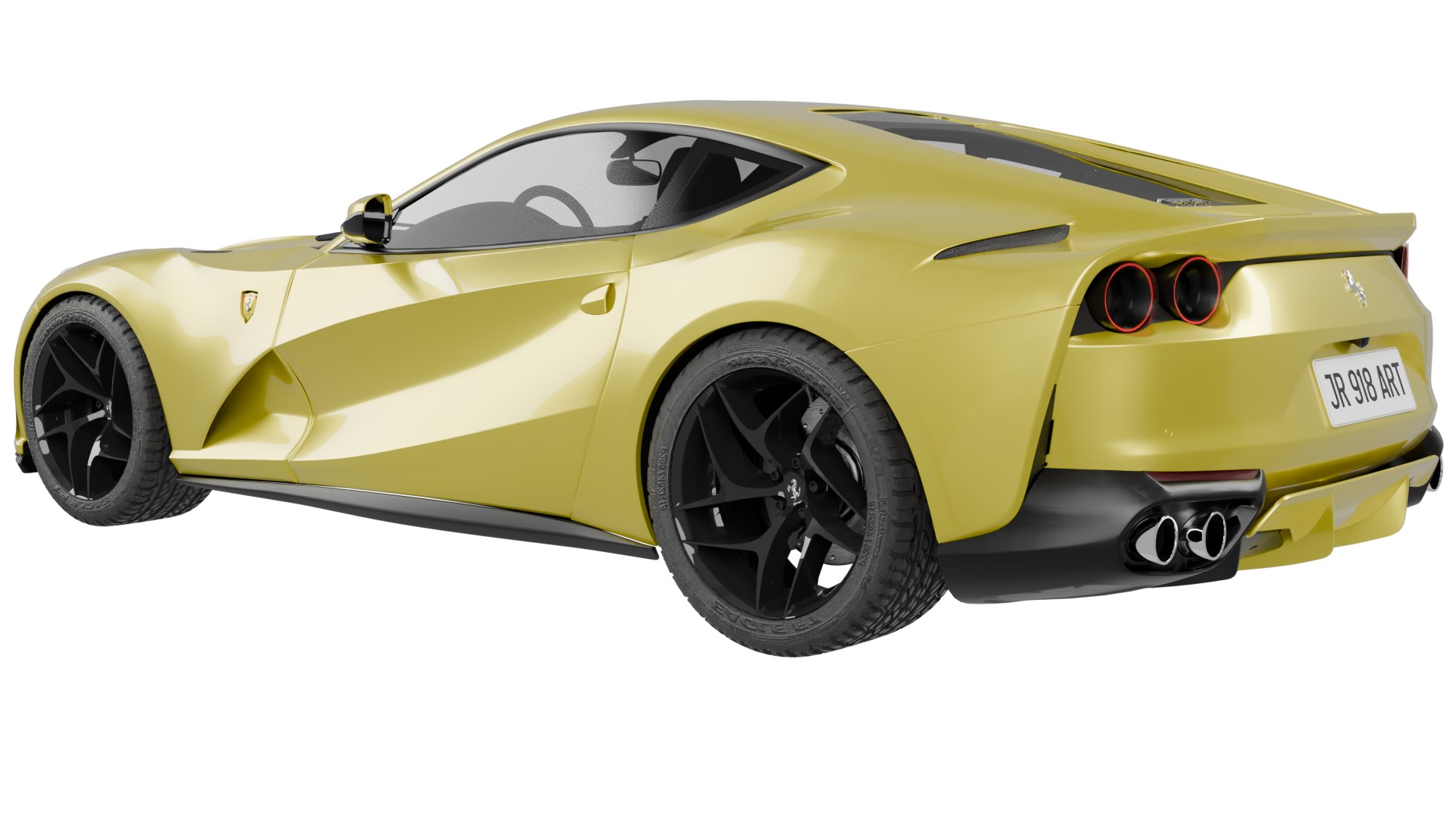 Ferrari 812 Superfast 3D Model - TurboSquid 2518206