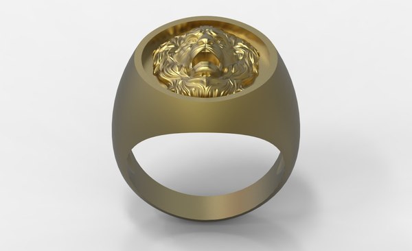 Signet Ring 3D Models for Download | TurboSquid