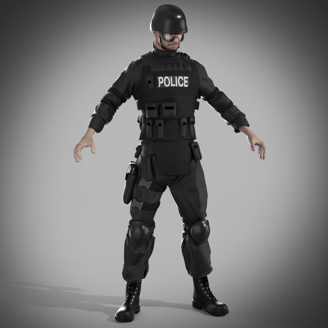 3d Police Swat