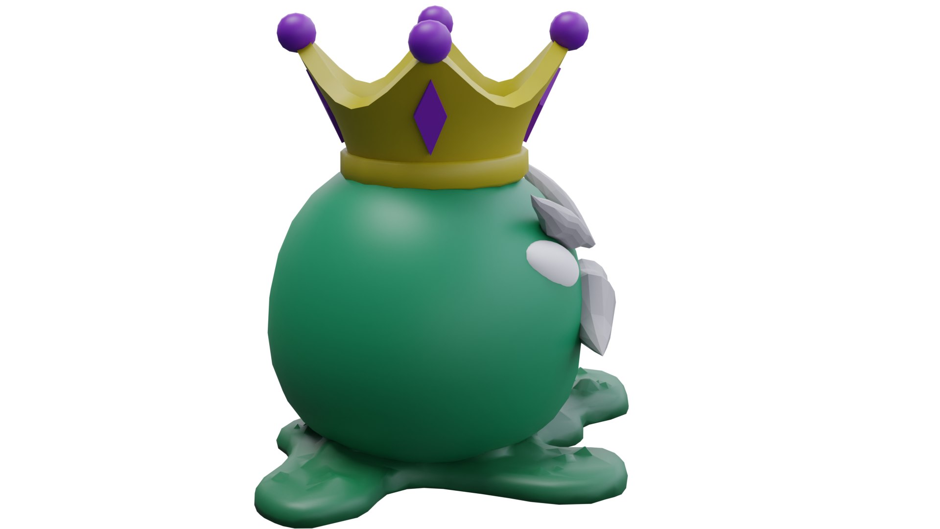 3D Slug King - TurboSquid 2146714