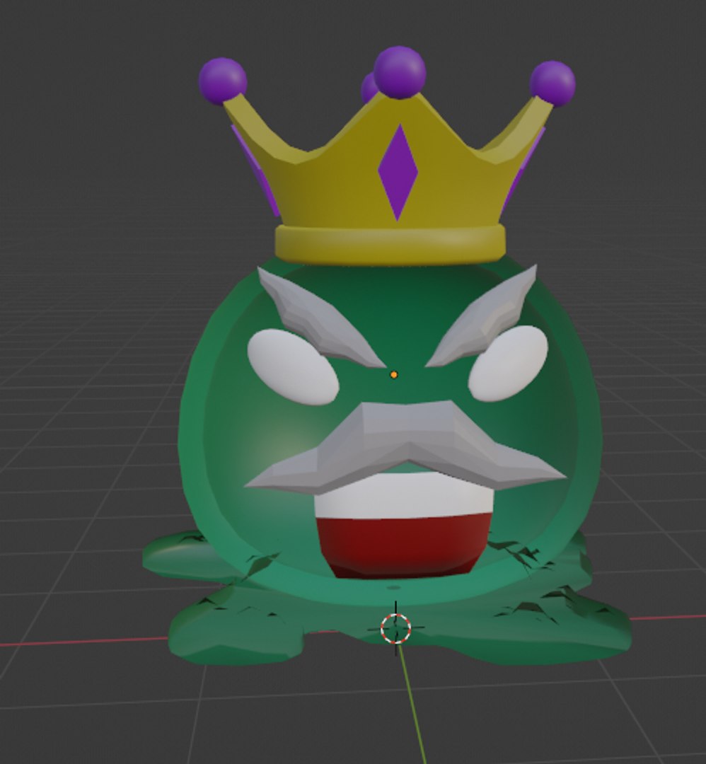 3D Slug King - TurboSquid 2146714