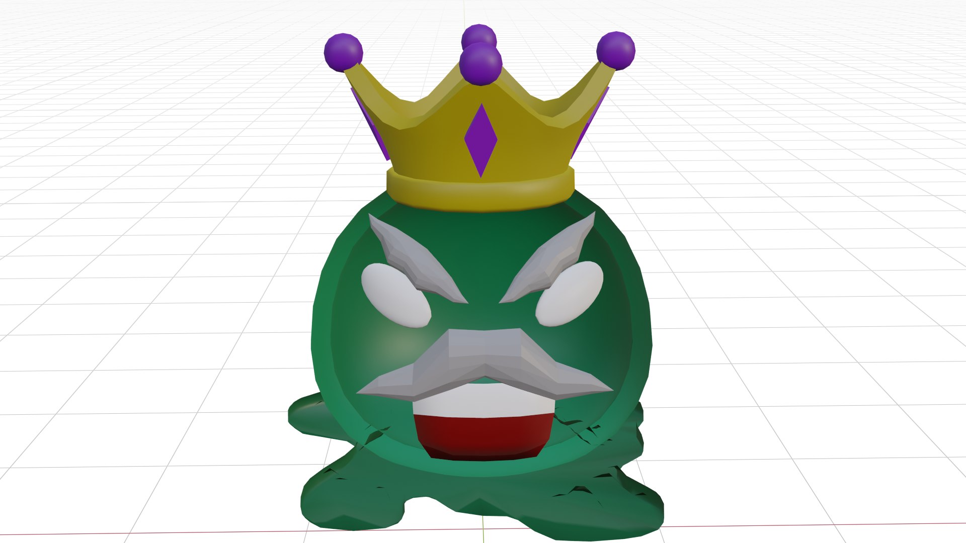 3D Slug King - TurboSquid 2146714