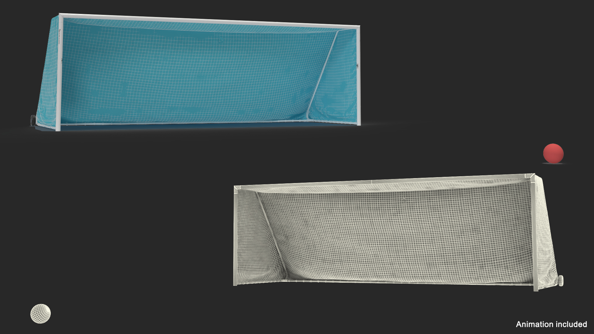 Soccer Ball Goal Animation 3D Model - TurboSquid 1536491
