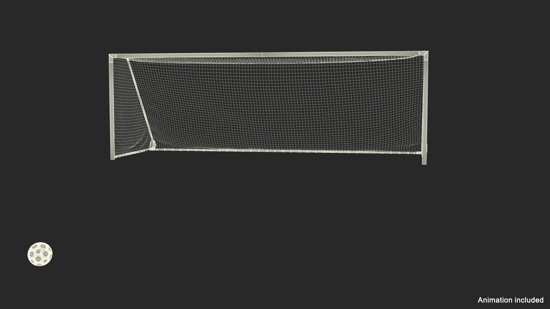 Soccer Ball Goal Animation 3D Model - TurboSquid 1536491