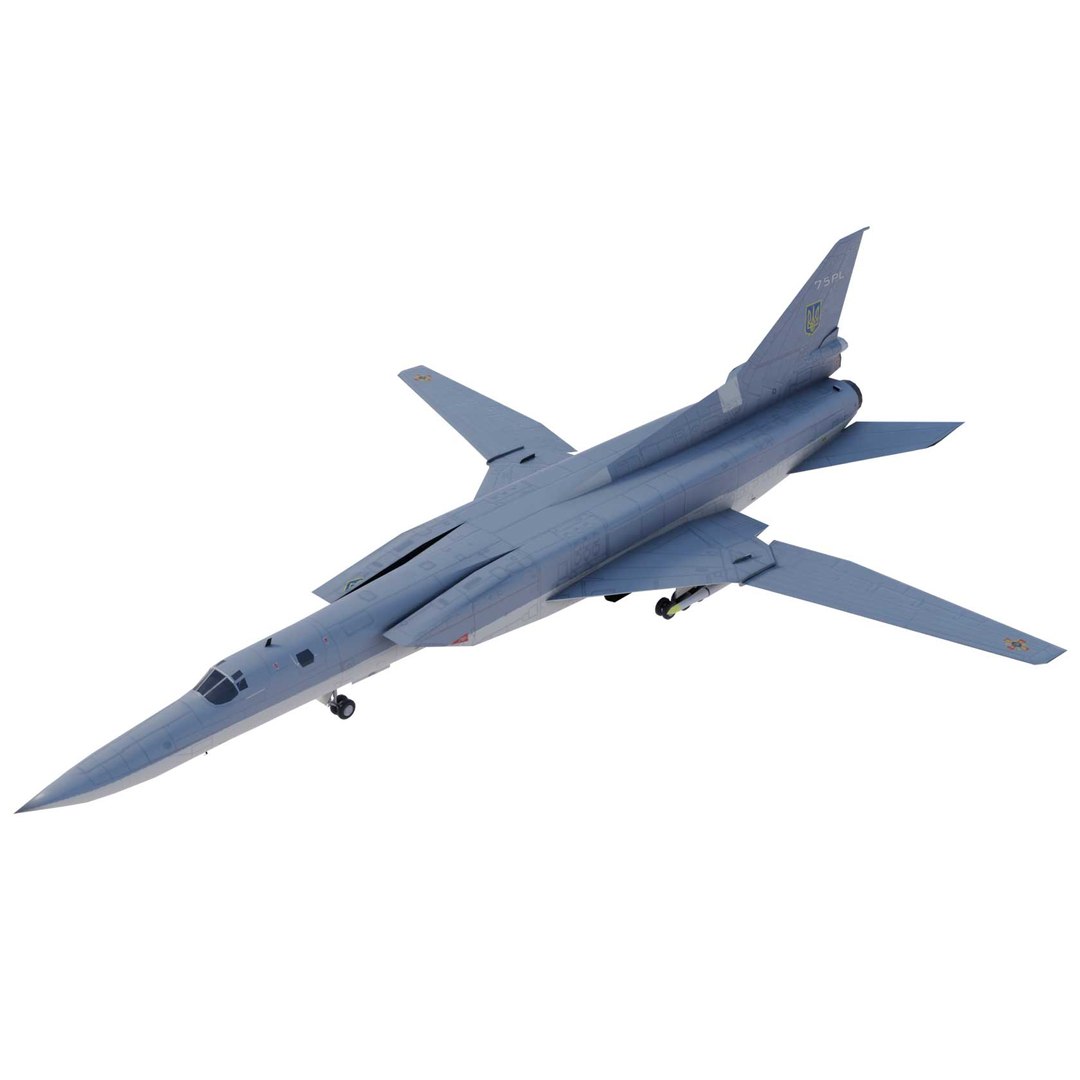 3D Tupolev Tu-22M3 Backfire Model - TurboSquid 2160201