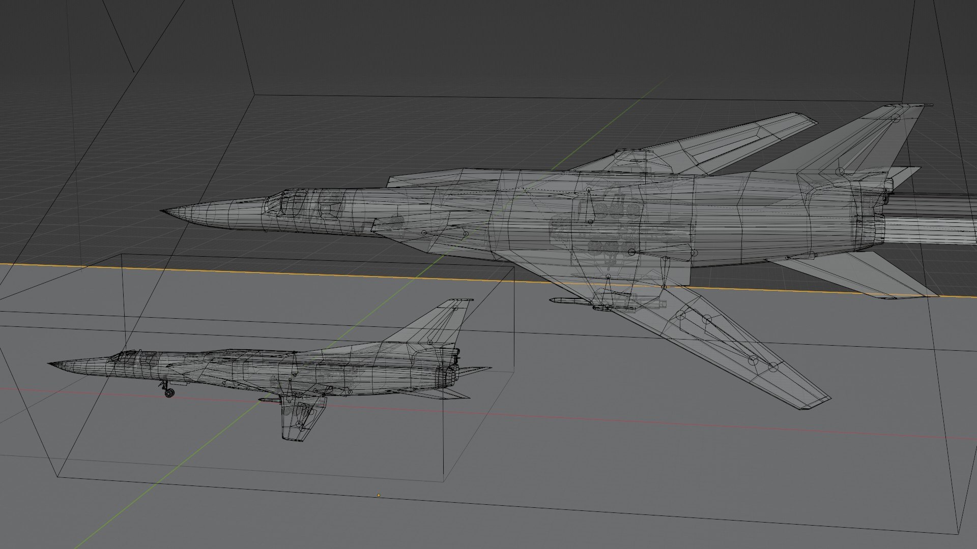 3D Tupolev Tu-22M3 Backfire Model - TurboSquid 2160201