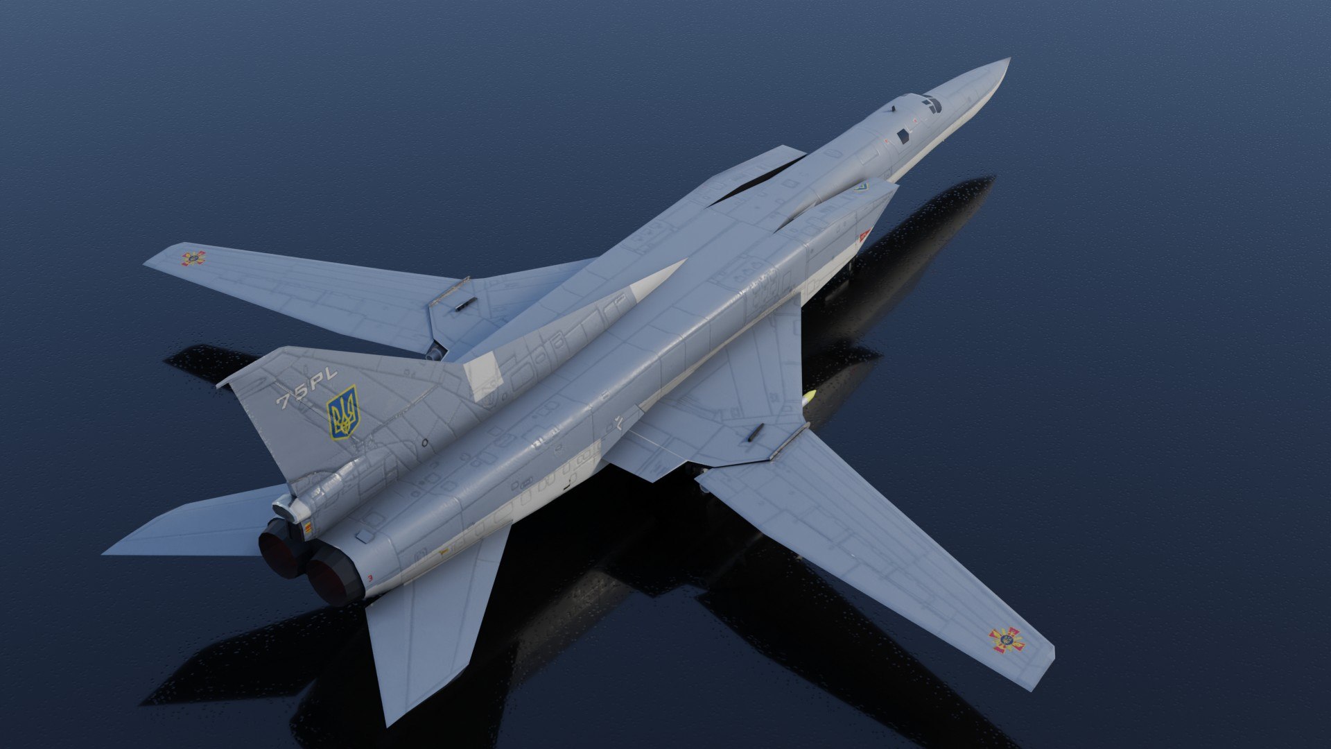 3D Tupolev Tu-22M3 Backfire Model - TurboSquid 2160201