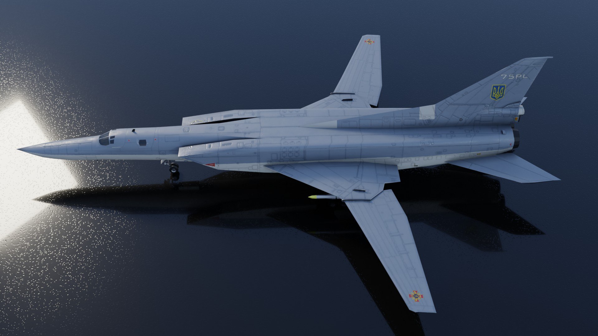 3D Tupolev Tu-22M3 Backfire Model - TurboSquid 2160201