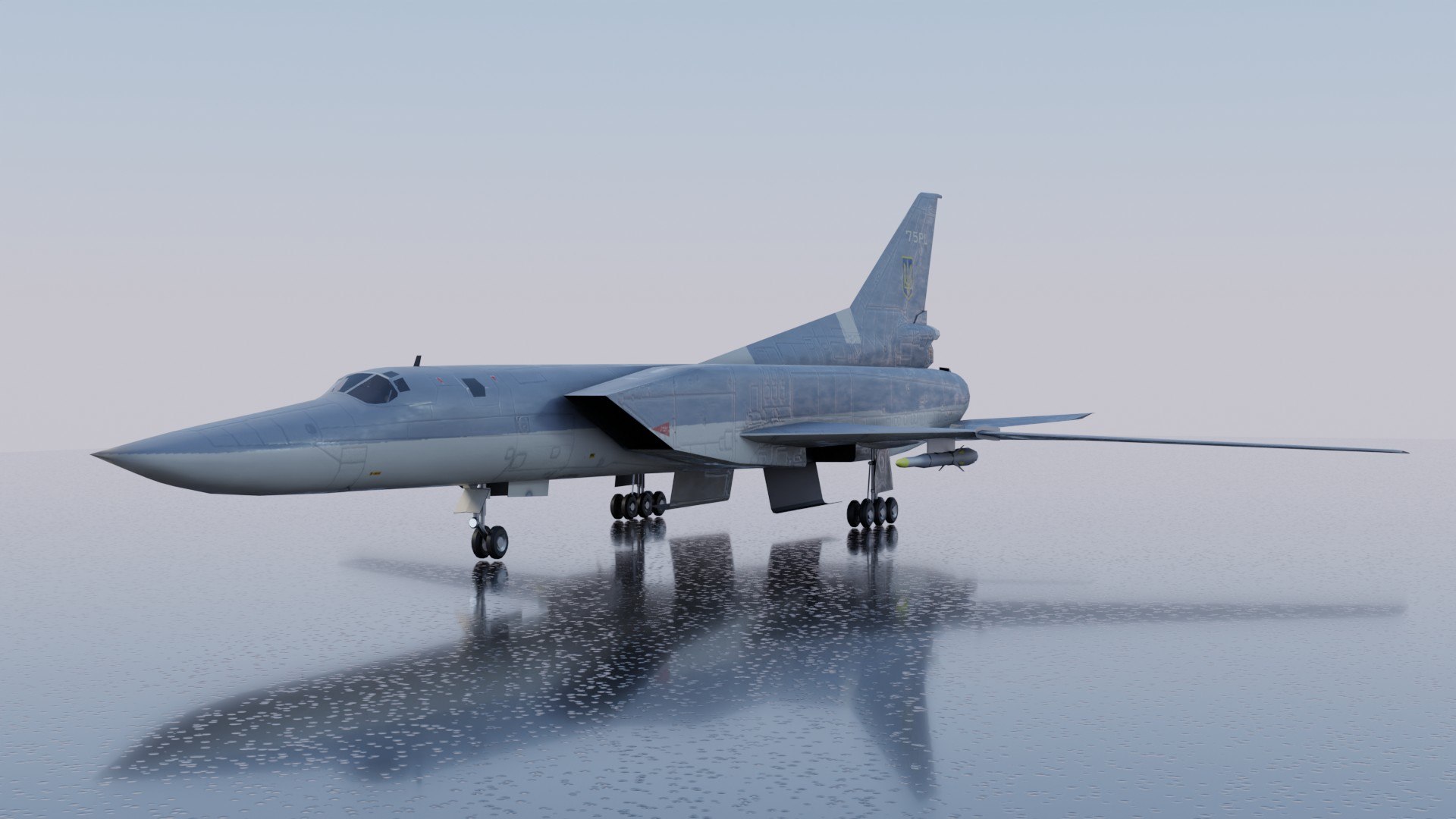 3D Tupolev Tu-22M3 Backfire Model - TurboSquid 2160201