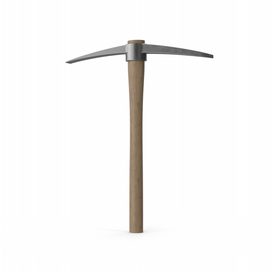 3D Pickaxe - TurboSquid 2280681