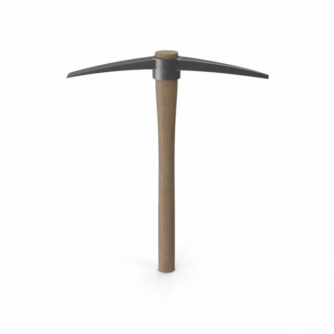 3D Pickaxe - TurboSquid 2280681
