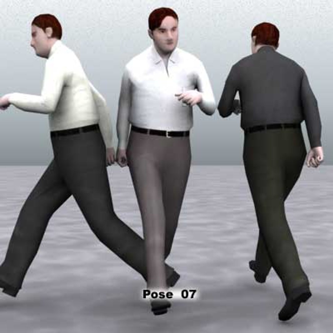 Human Male Guy 3d Model